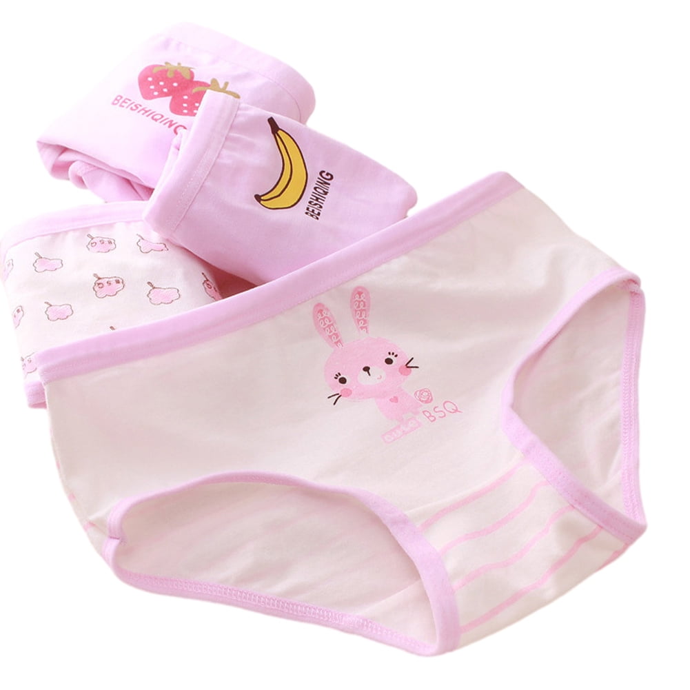 Godderr 5PCS Kids Toddler Comfort Boxer Briefs for Girls Breathable ...