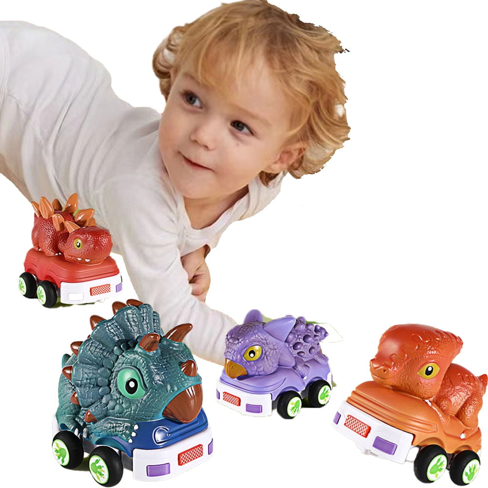 Godderr Baby Boys Girls Remote Control Dinosaur Car Toys Toddler Soft ...