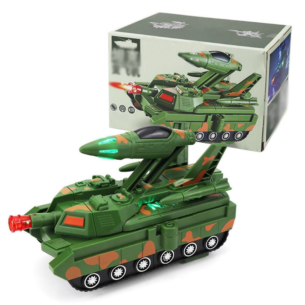 Godderr Kids Baby Electric Tanks Toys,3-7y Toddler Tanks Fighter Toys ...