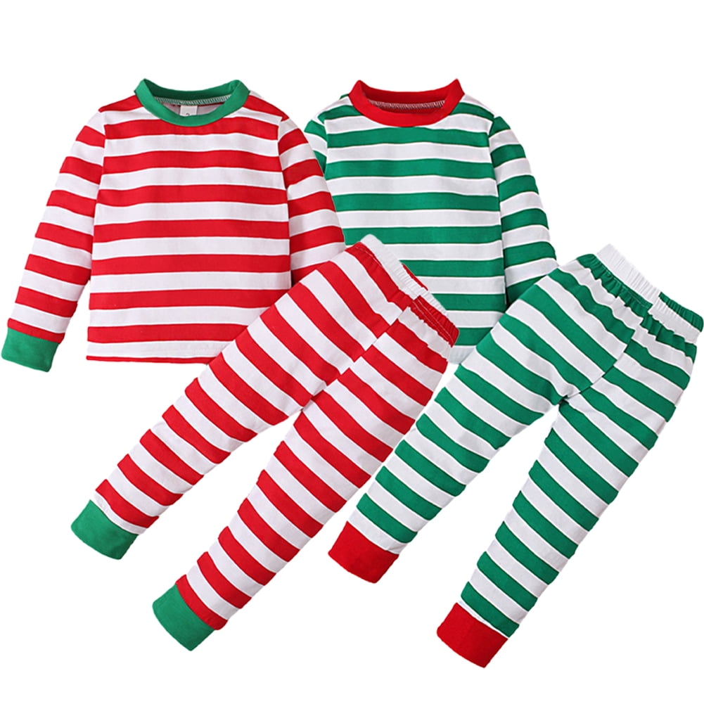 Godderr Baby Toddler Christmas Pajama Set for Girls Boys,Autumn Winter Soft Cotton Pajamas ...