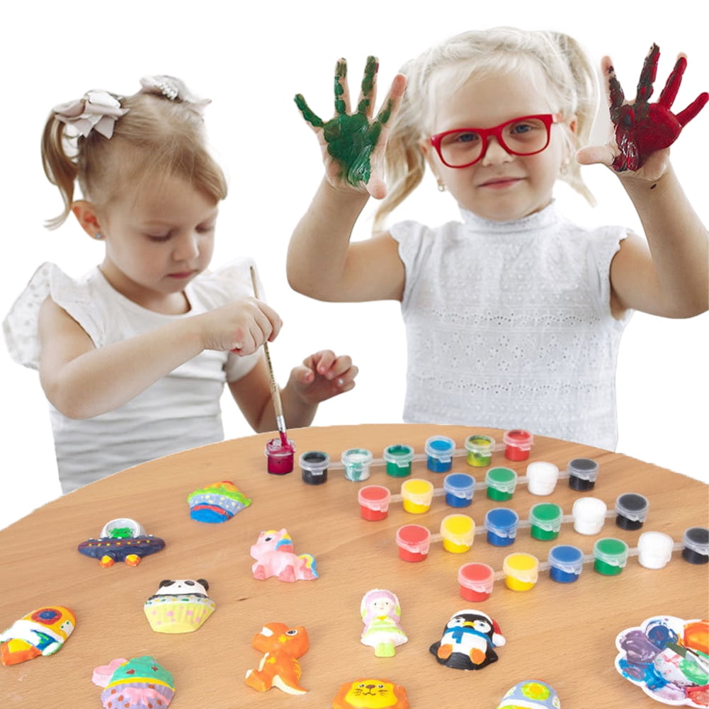 Godderr Boys Girls Plaster Painting Set Toys,Kids Cartoon DIY Handmade ...