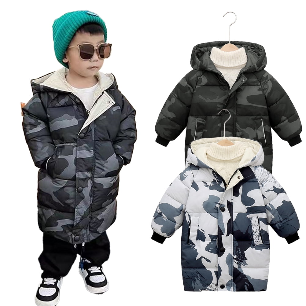 Godderr Boys down Jacket Coat for Kids Toddler 2-10Y Fall Winter Thick ...