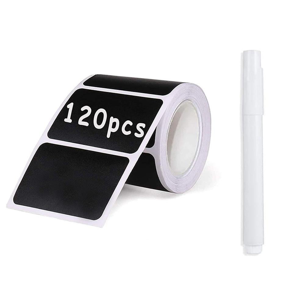 Godderr Chalkboard Labels Stickers，reusable and Waterproof Chalk Labels ...