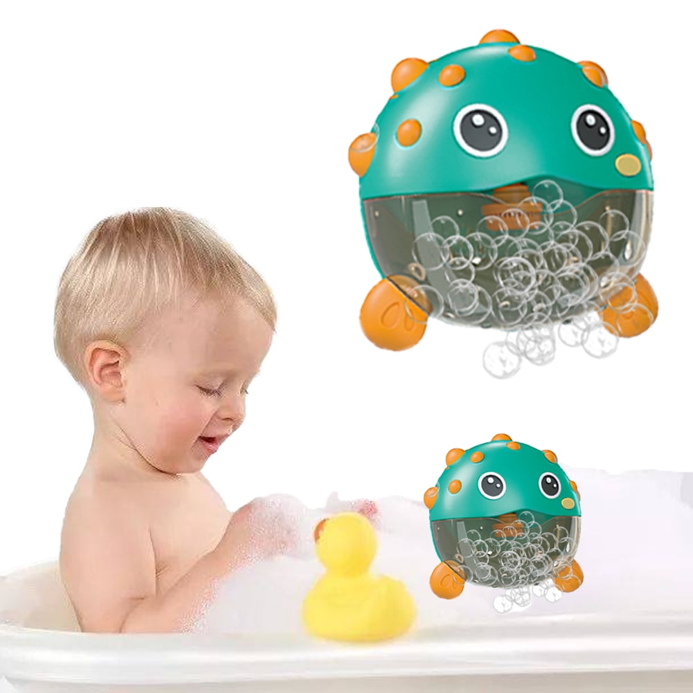 Godderr Kids Baby Bubble Bath Maker Toys Toddler Bathtub Bath Toys Music Effect Automatically Spit Bubble Toys for Boys Girls Endless Bubble Play Walmart