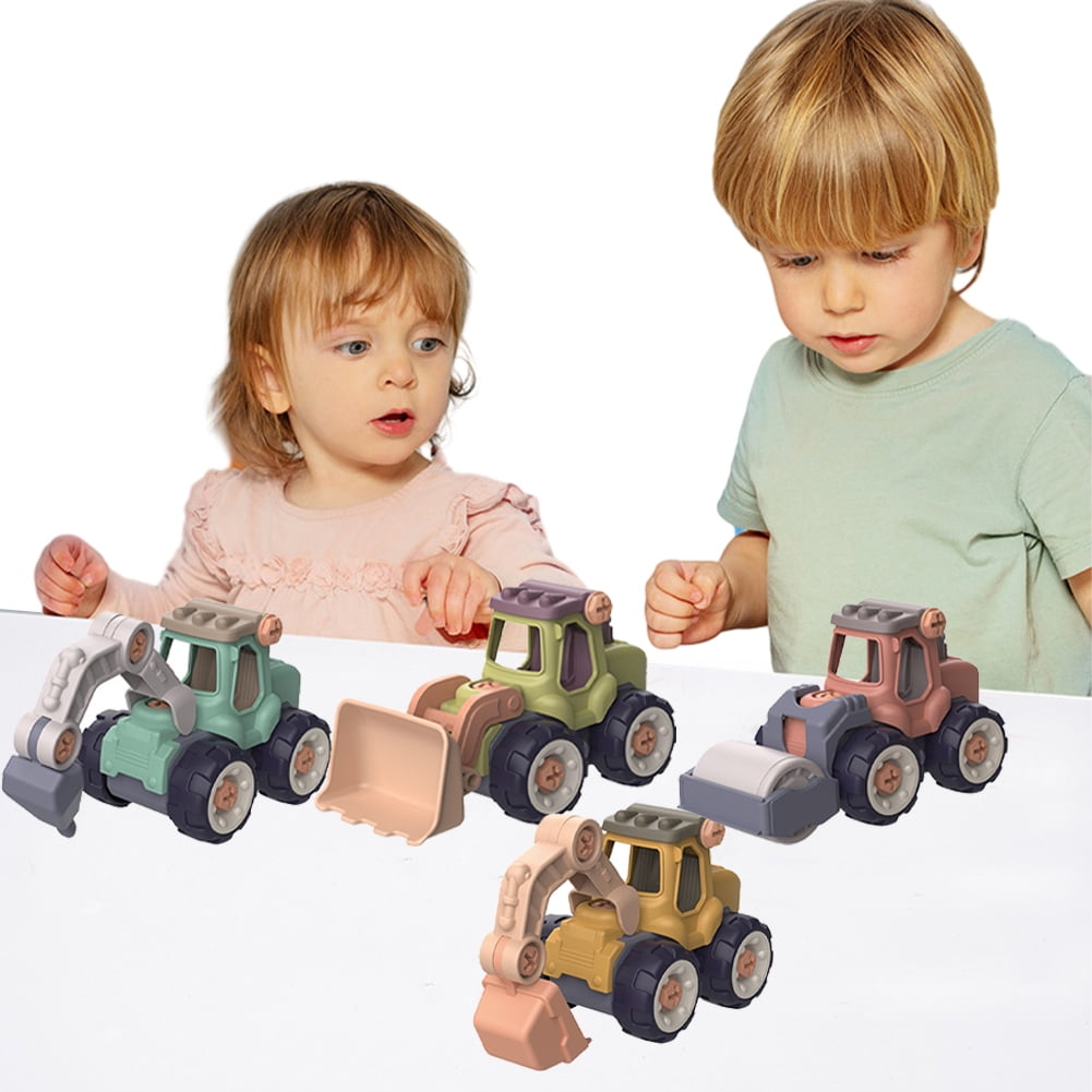 Godderr Kids Baby Cars Vehicles Toys Take Apart Learning Construction ...