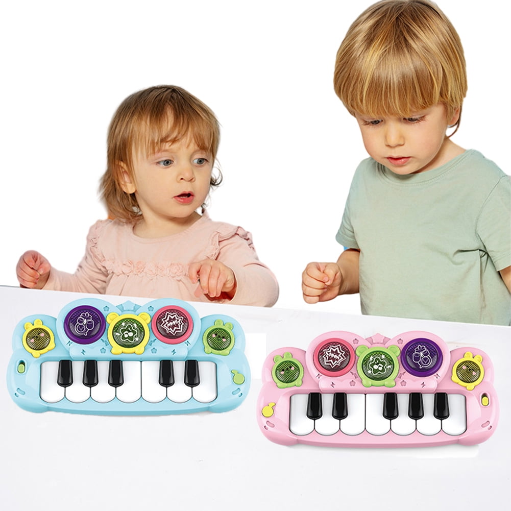 Godderr Kids Boys Girls Piano Keyboard Toys for Toddler 12 Keys Music ...