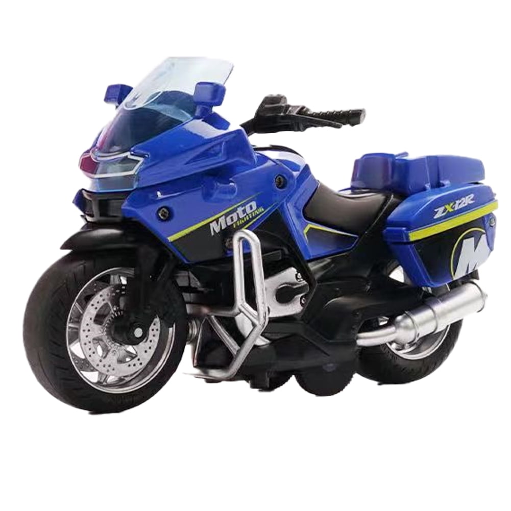Godderr Kids Car Model Motorcycle Model Toys Pull Back Toy Car with ...