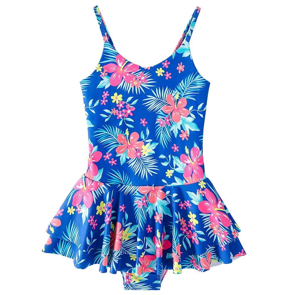 Godderr Kids Girls Onesie Swimsuits ,Big Girls One Swimwear bikini ...