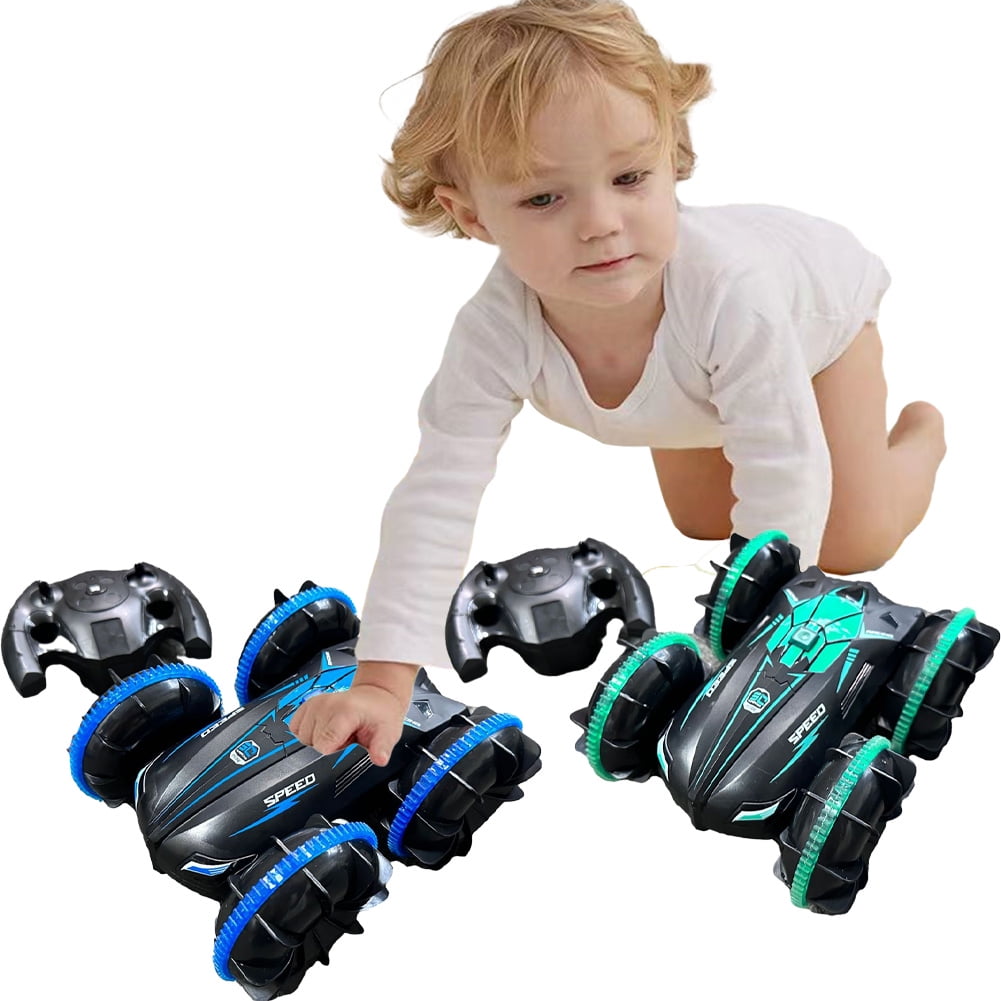 Godderr Kids Rc Car Toys Remote Control Boat Amphibious Rc Car ...