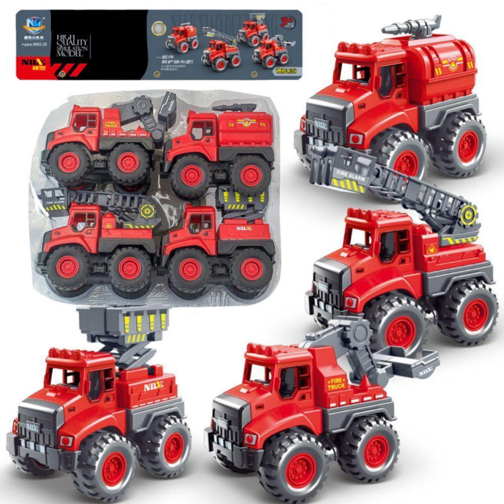 Godderr Kids Toddler Construction Car Toys Set ,Baby Boys Excavator ...