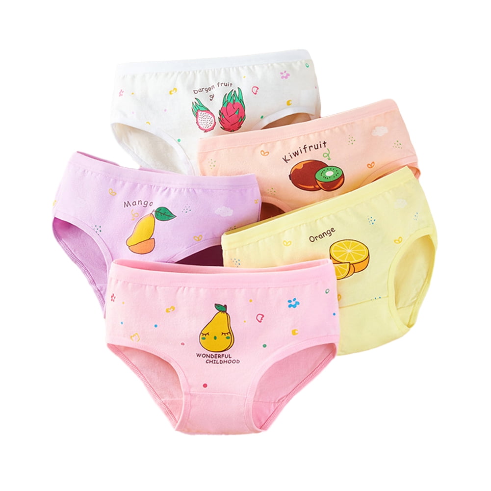 Godderr Kids Toddler Girls Cotton Brief Breathable Baby Panties Kids ...