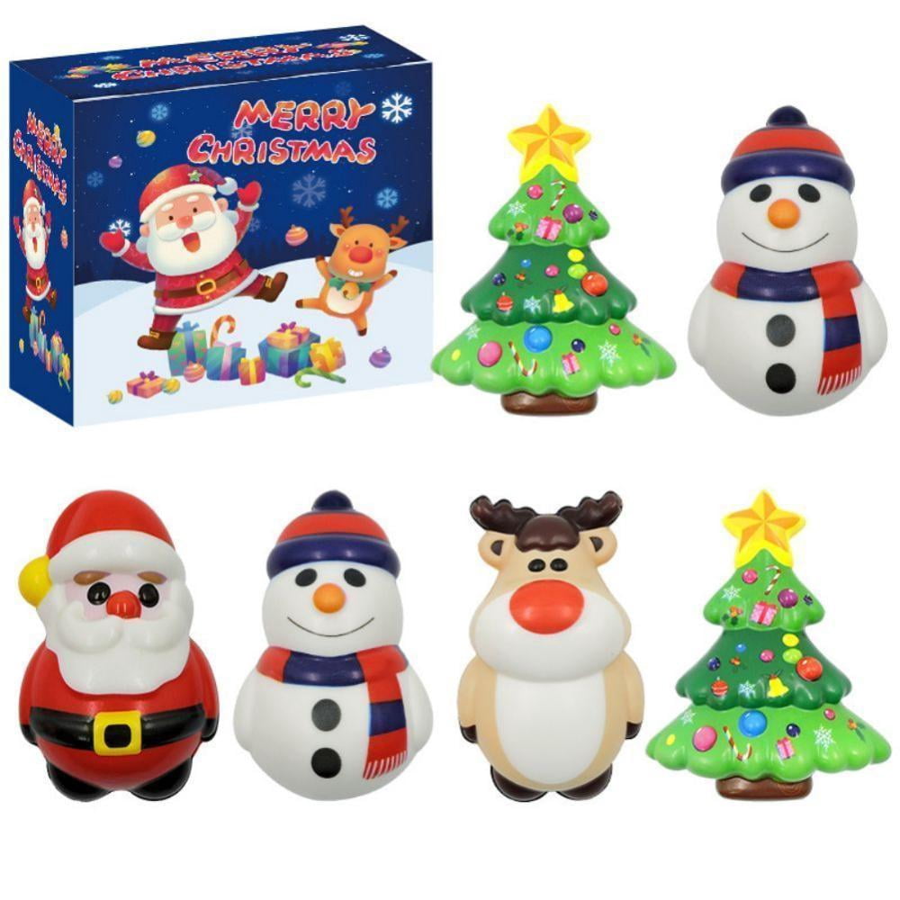 Godderr Kids Toddler Sensory Christmas Decompression Toys,6Pcs Stress ...