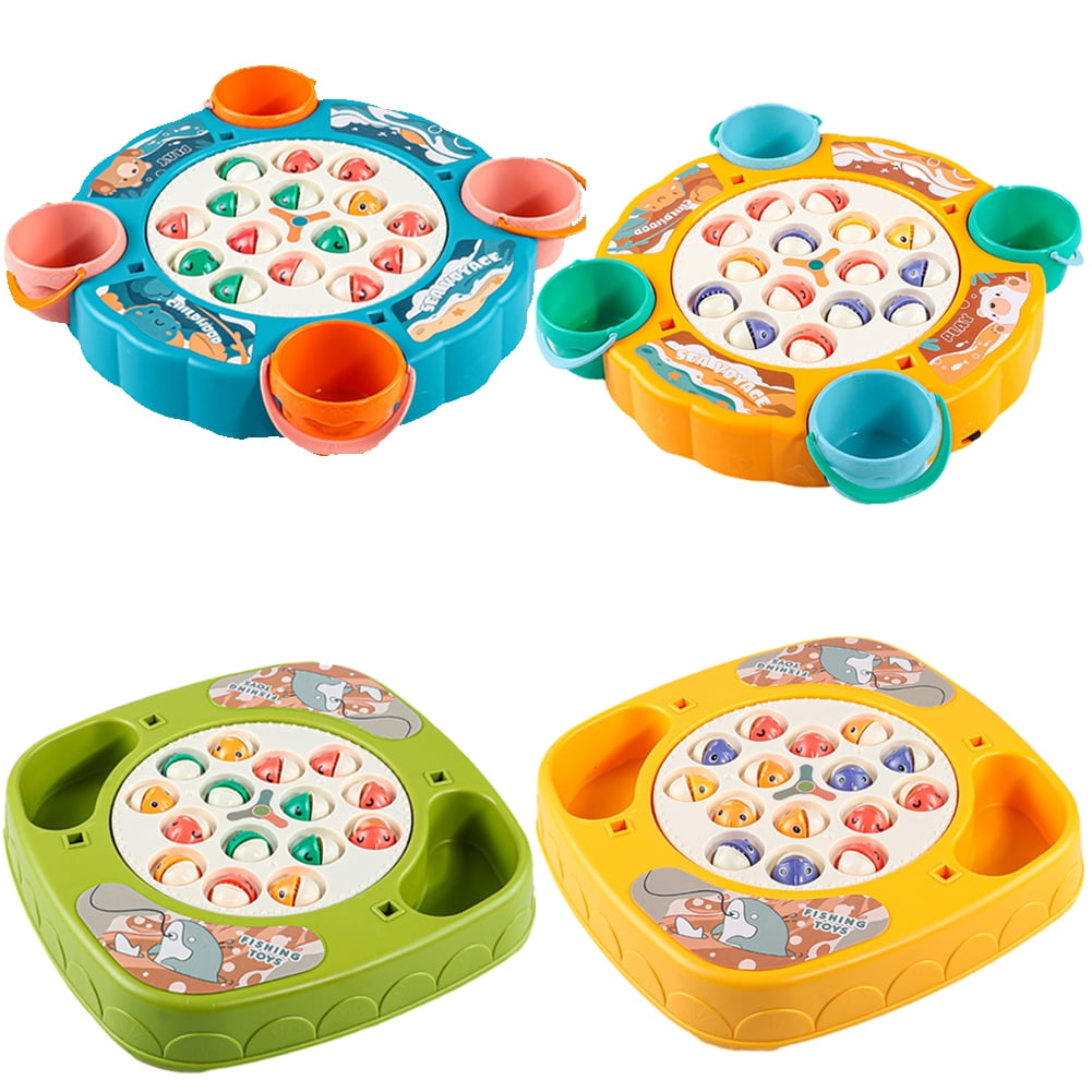 Godderr Kids Toddlers Toys Fishing Game for Baby Fishing Game Play Set ...