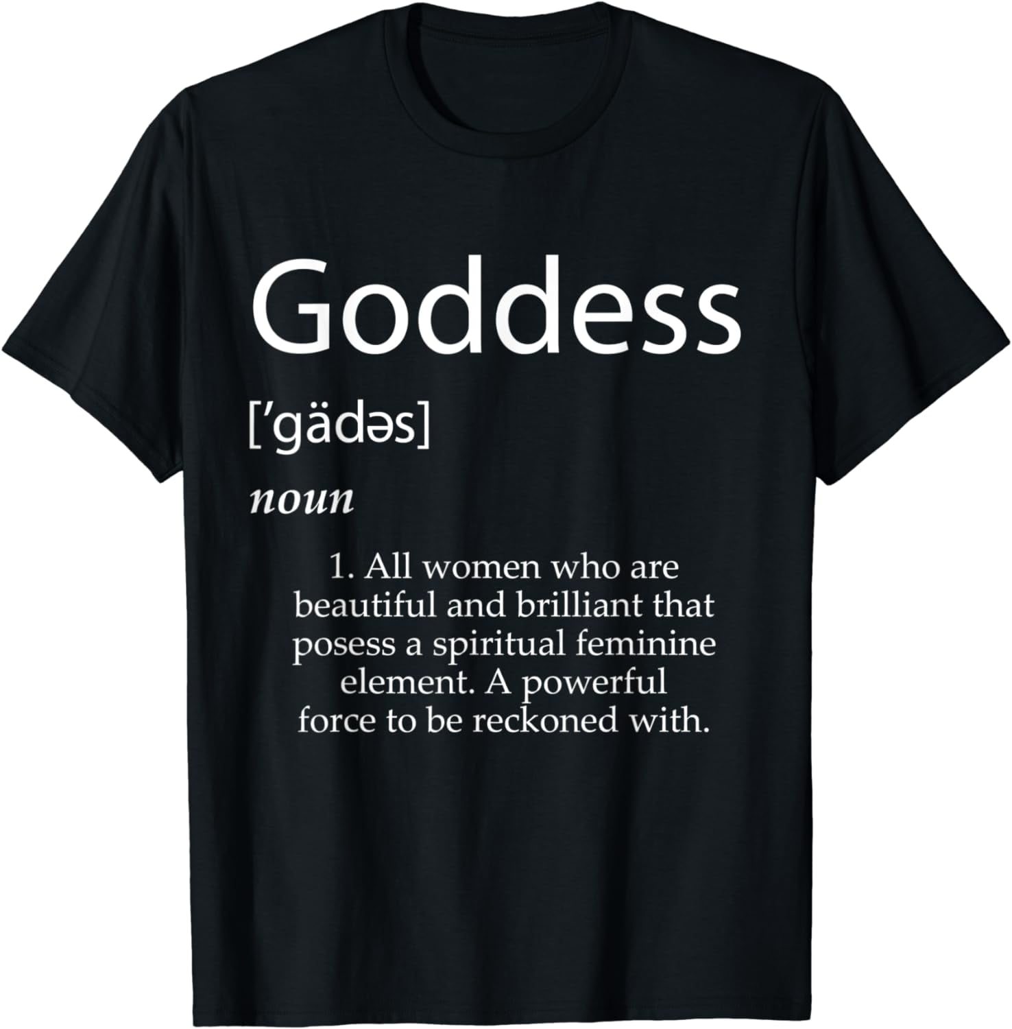 Goddess Definition Feminism Girl Egyptian Greek Sun Goddess T-Shirt ...