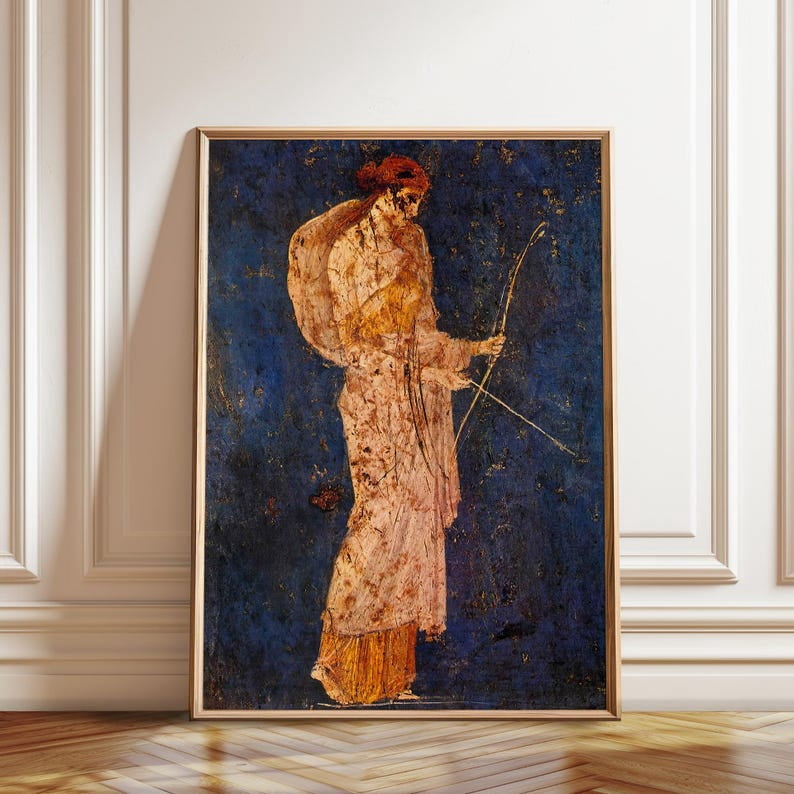 Goddess Diana Wall Art Roman Goddess Ancient Roman Art Print Mythical ...