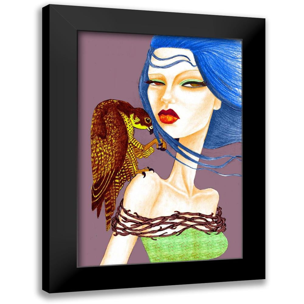 Goddess, Jami 17x24 Black Modern Framed Museum Art Print Titled ...