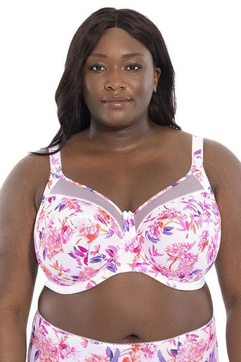 Goddess Kayla Support Underwire Bra (6162),38DD,Summer Bloom - Walmart.com