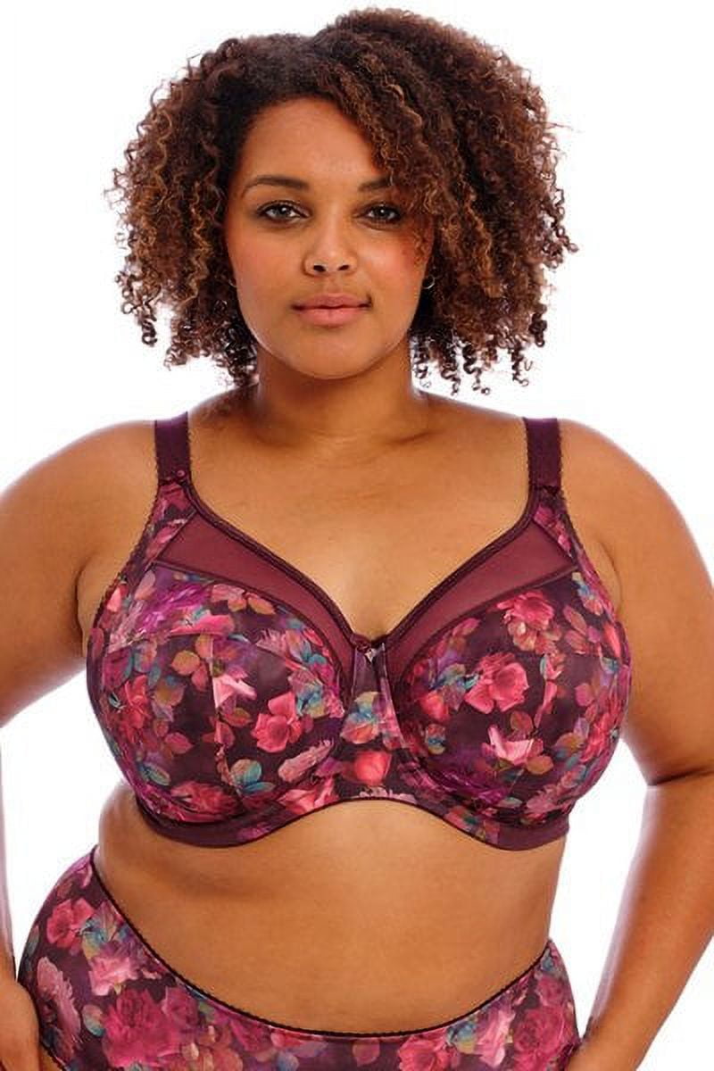 Goddess Kayla Support Underwire Bra (6162),42K,Plum Rose - Walmart.com