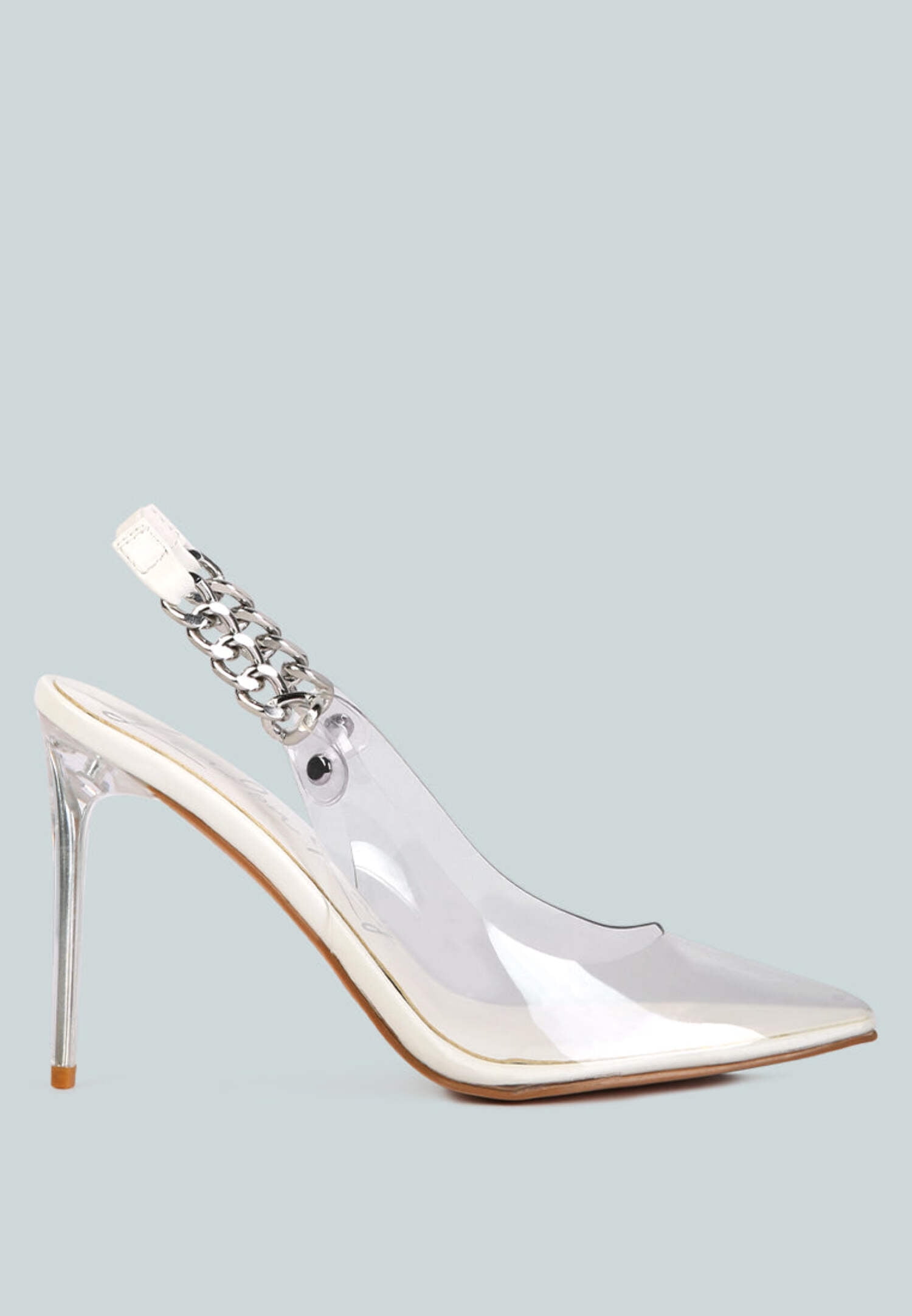 Goddess Metallic Stiletto Heel Slingback Sandals - Walmart.com