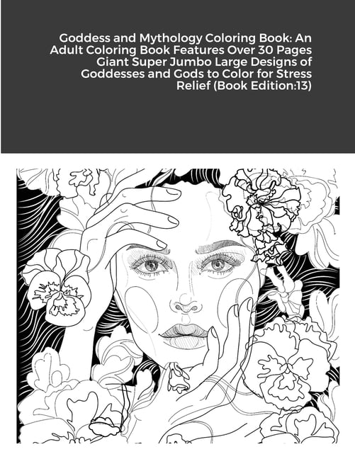Goddess and Mythology Coloring Book: An Adult Coloring Book Features ...