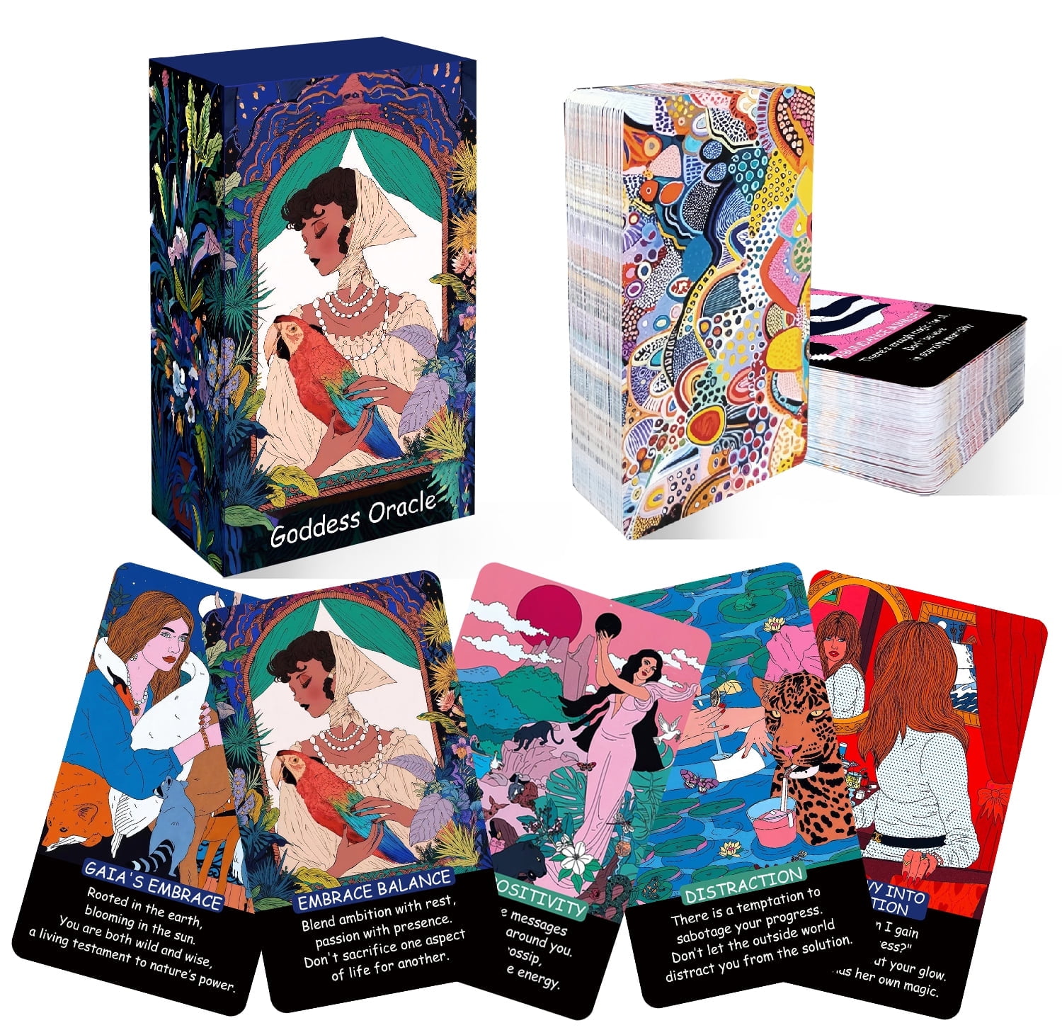Goddess Power Oracle/ 58-Card Deck and Goddess Love Oracle Cards for ...