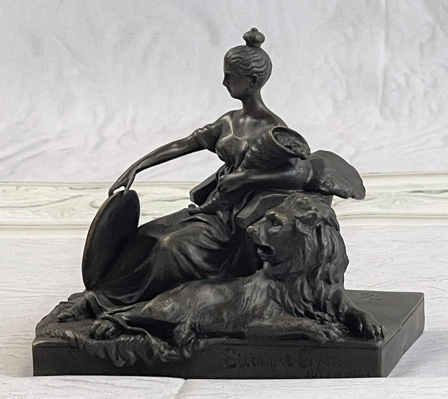 Goddess Prosperity Lady Luck Fortuna 100% Real Statue Sculpture Art ...
