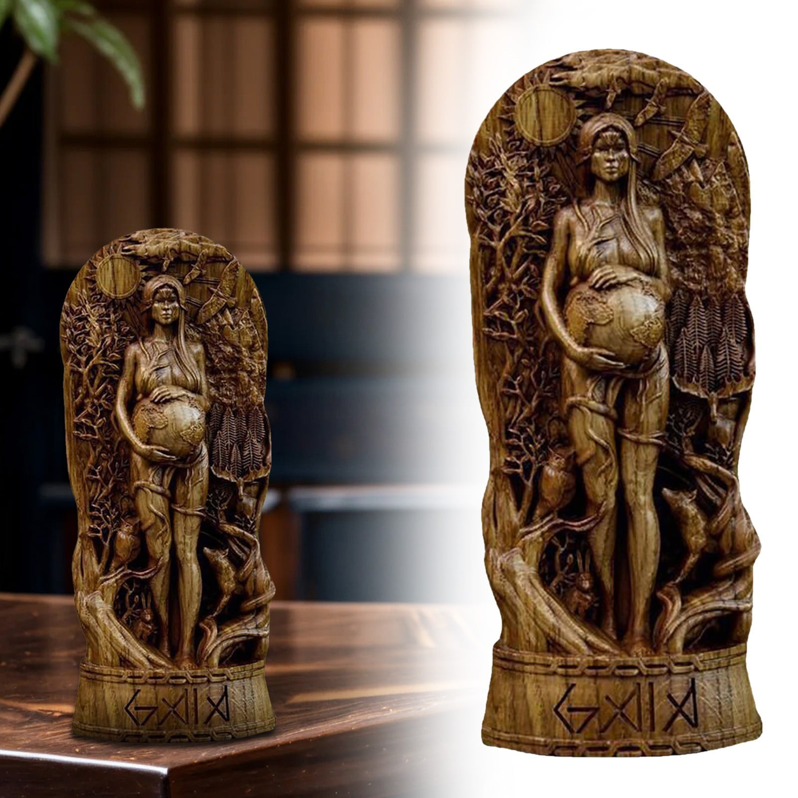 Goddess Sculpture of Love, Beauty and Marriage Cast Resin Hand Painted ...