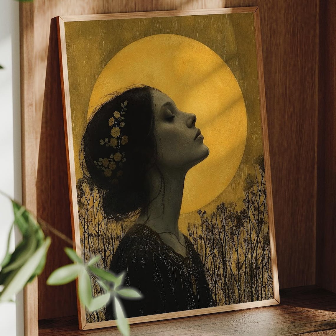 Goddess Sol Premium Matte Poster, Norse Goddess Of The Sun, Norse ...