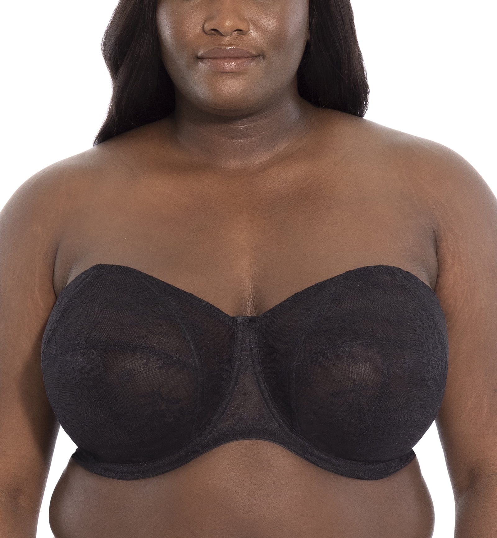 Goddess Verity Strapless Underwire Bra (700213),40I,Black - Walmart.com