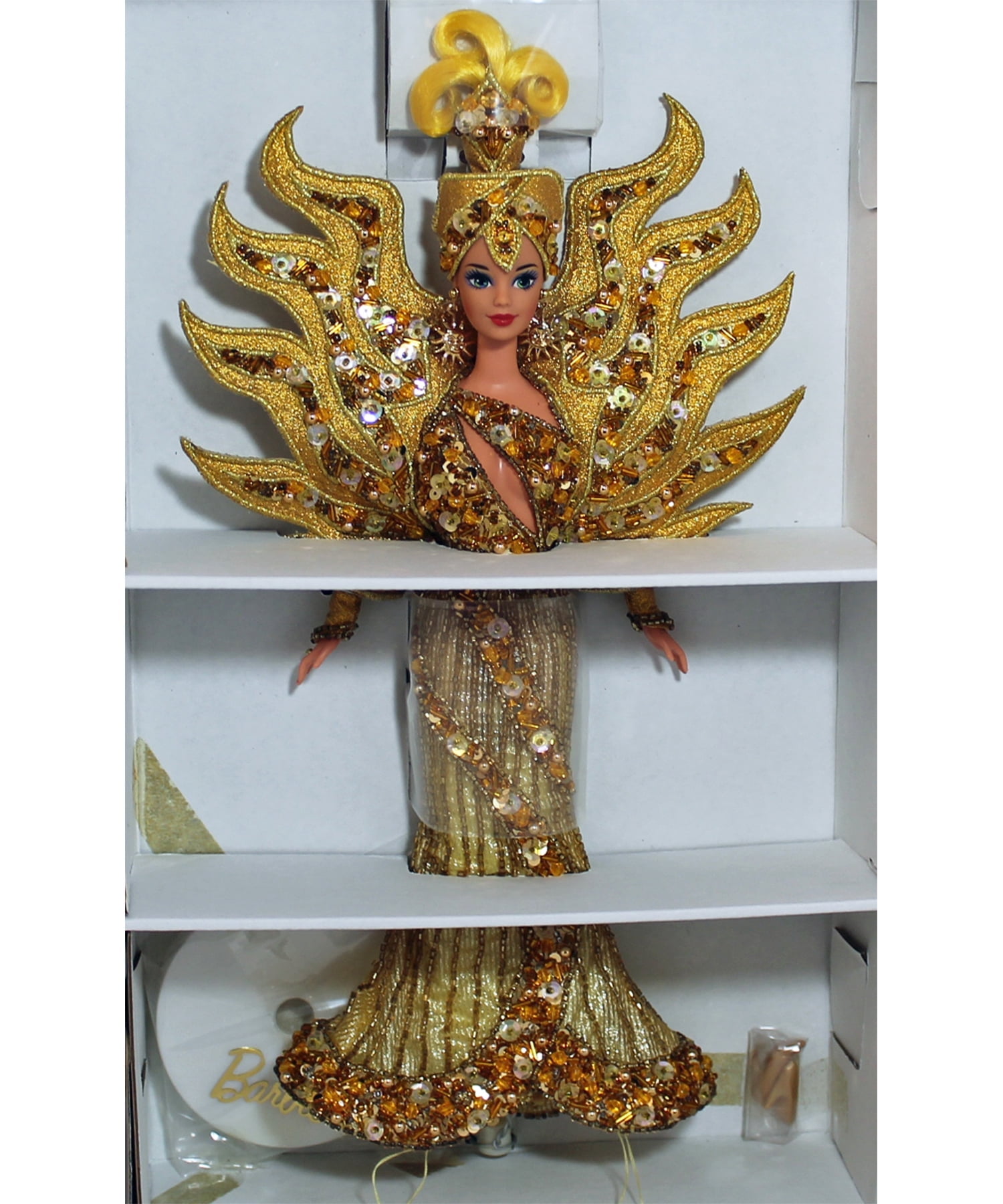 Mattel Barbie Collectable 1995 Goddess of The Sun Doll by Bob Mackie ...