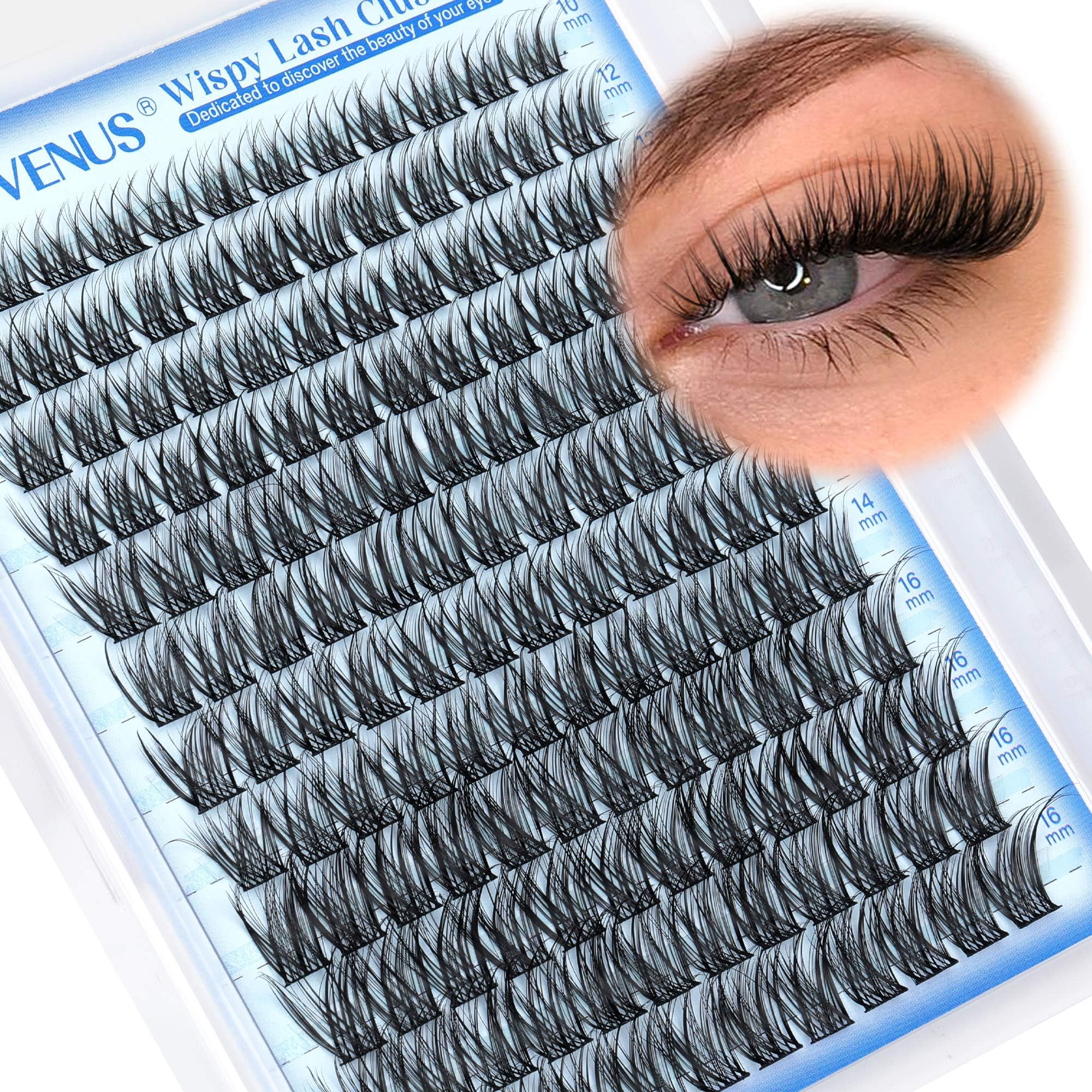 Goddvenus Wispy Lash Clusters IFF17 Natural Lashes Clusters Wispy ...