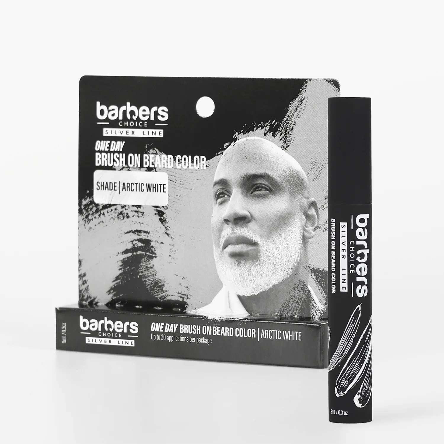 Godefroy Silver Fox Beard Color - Arctic White, Brush-on - Walmart.com