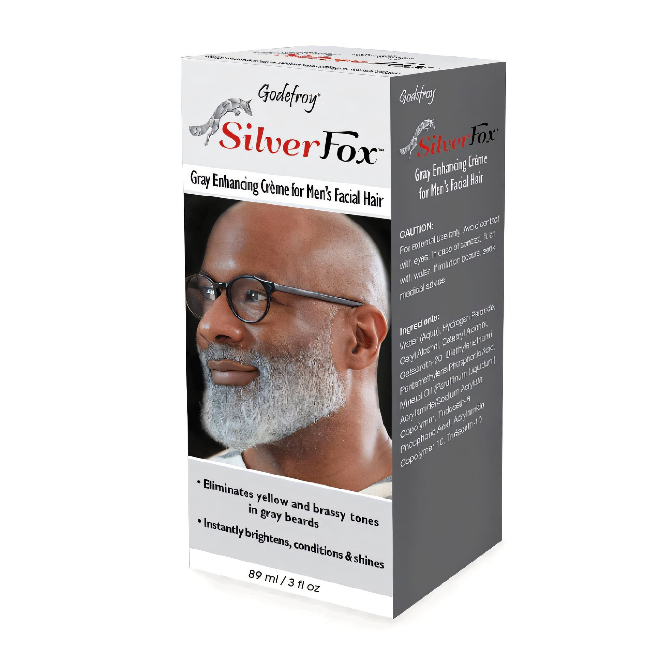 Godefroy Silver Fox Beard Cream 3oz - Walmart.com
