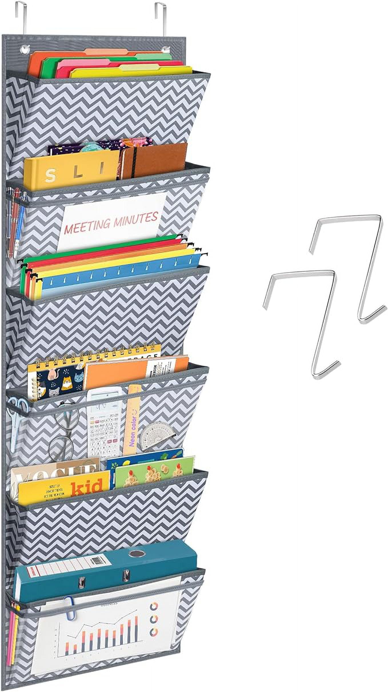 Hanging File Folders Godery Heavy Duty Storage Pocket Chart For ...