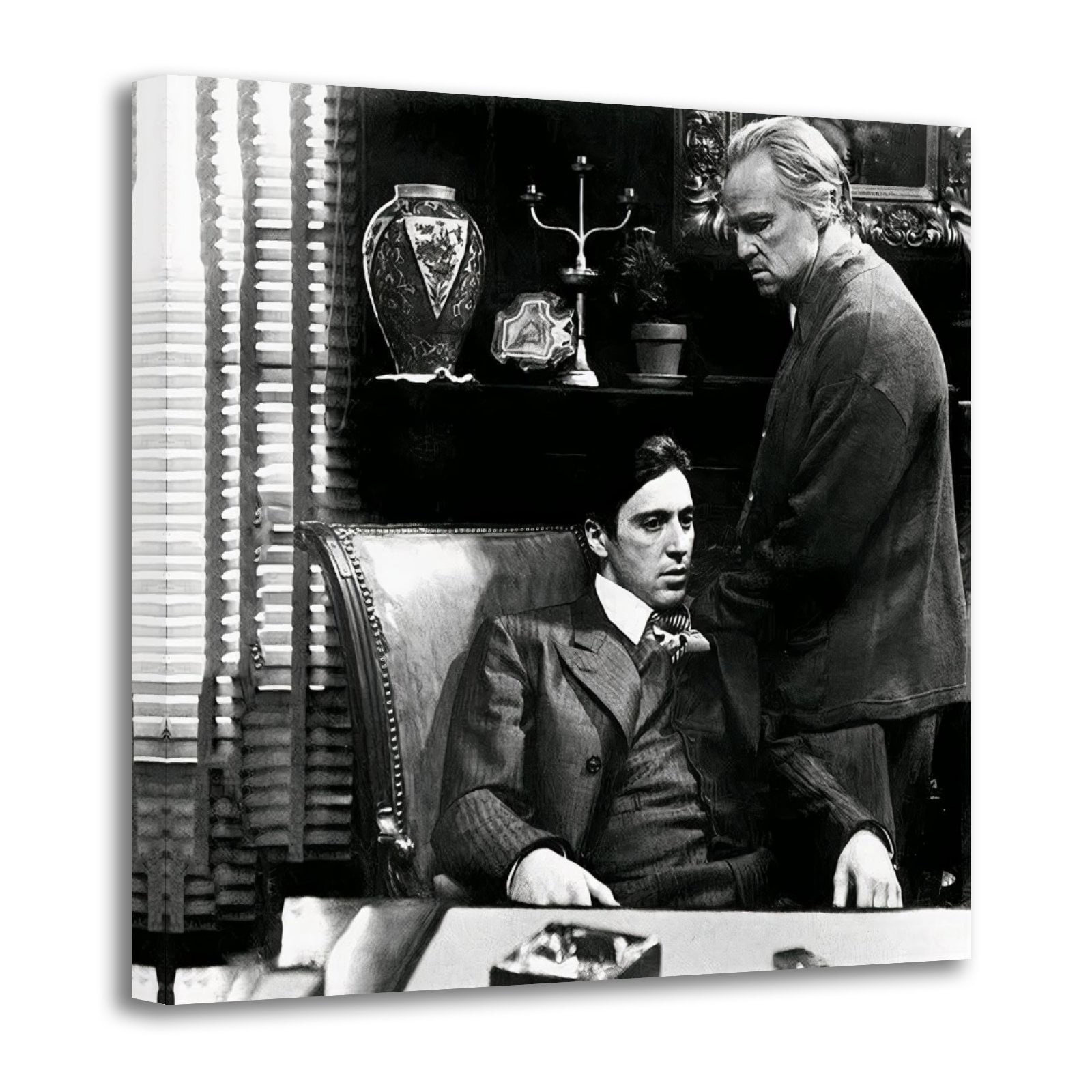 The Godfather Gangster Al Pacino Home Decor Poster Wall Art Hanging ...