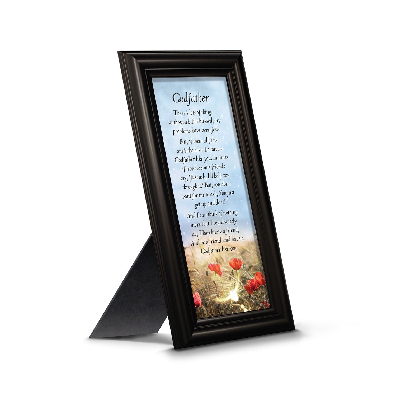 Godfather, God Father Gift Picture Frame, 7332B - Walmart.com