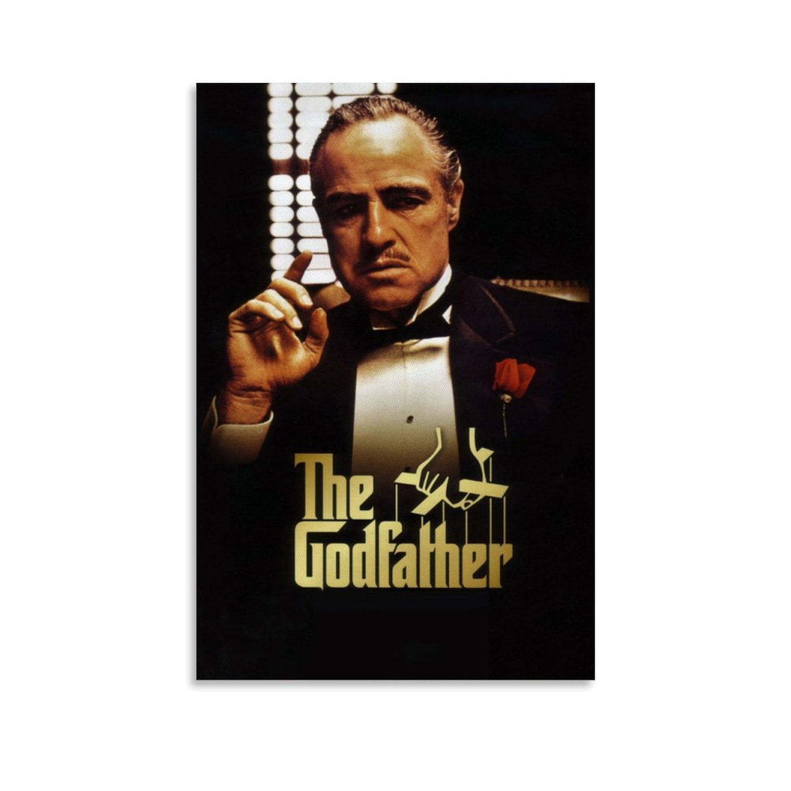 Godfather Poster Wall Art Canvas Aesthetic Music And Movies Decorative ...