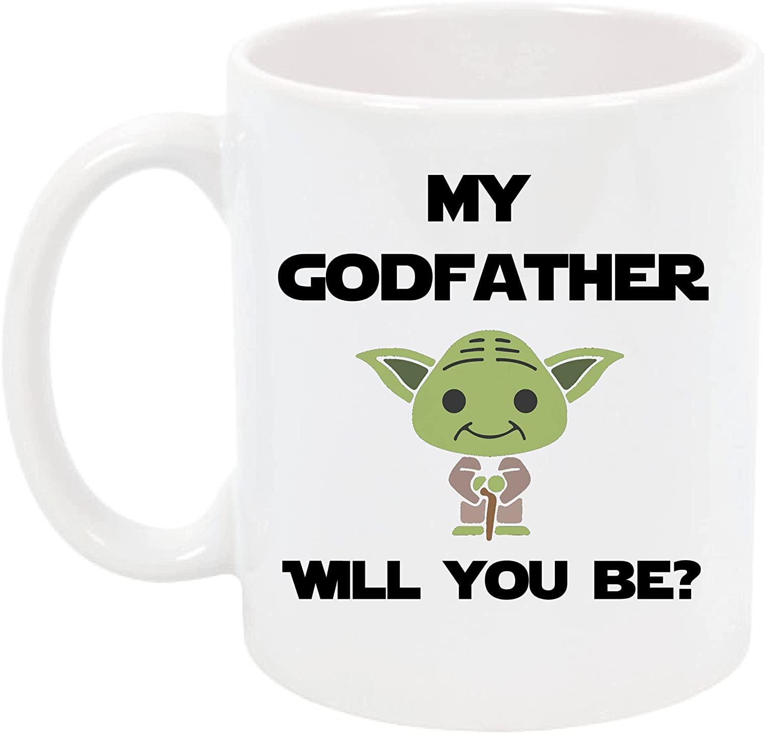 Godfather Proposal Mug, Will You Be My Godfather Mug, Funny Coffee Mug ...