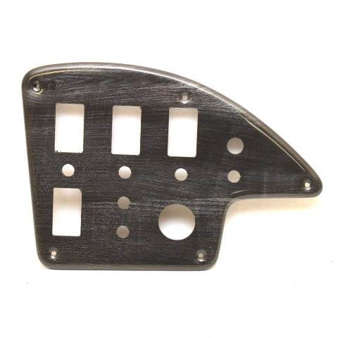 Godfrey Boat Blank Switch Panel 258336B | 9 1/4 x 6 1/4 Inch Woodgrain ...