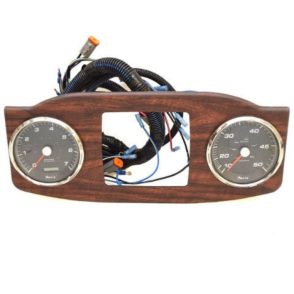 Godfrey Boat Gauge Panel 292137 | Sanpan Cherry Woodgrain - Walmart.com