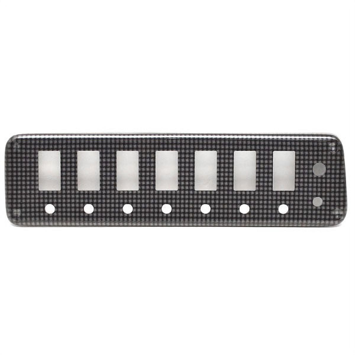 Godfrey Pontoon Boat Blank Switch Panel | Black - Walmart.com