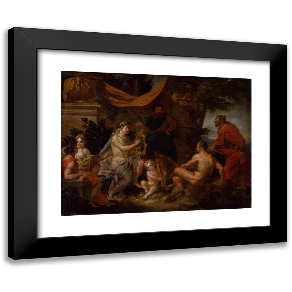 Godfried Maes 18x15 Black Modern Framed Museum Art Print Titled - The ...