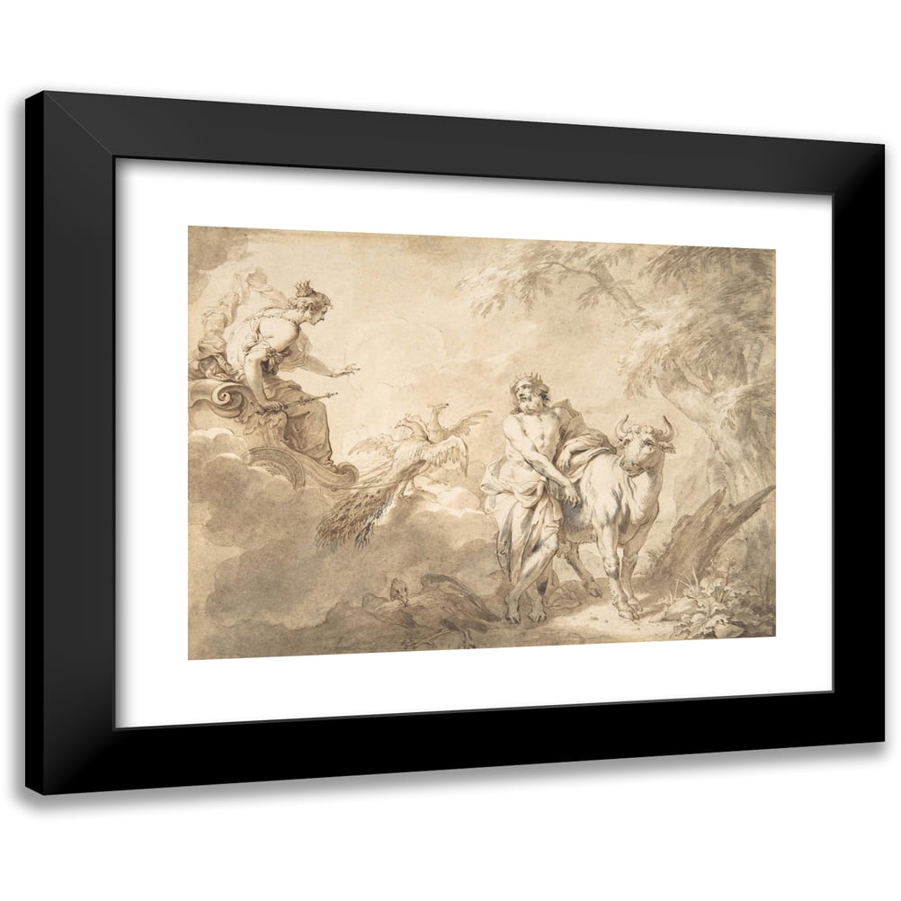 Godfried Maes 24x19 Black Modern Framed Museum Art Print Titled ...
