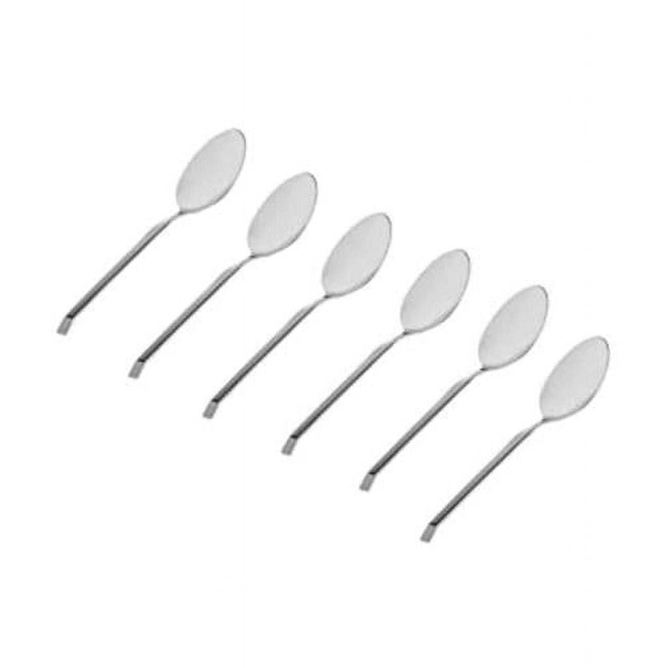 Godinger 46314 18-0 Stainless Steel Ramp T-Spoons - Set of 6 - Walmart.com