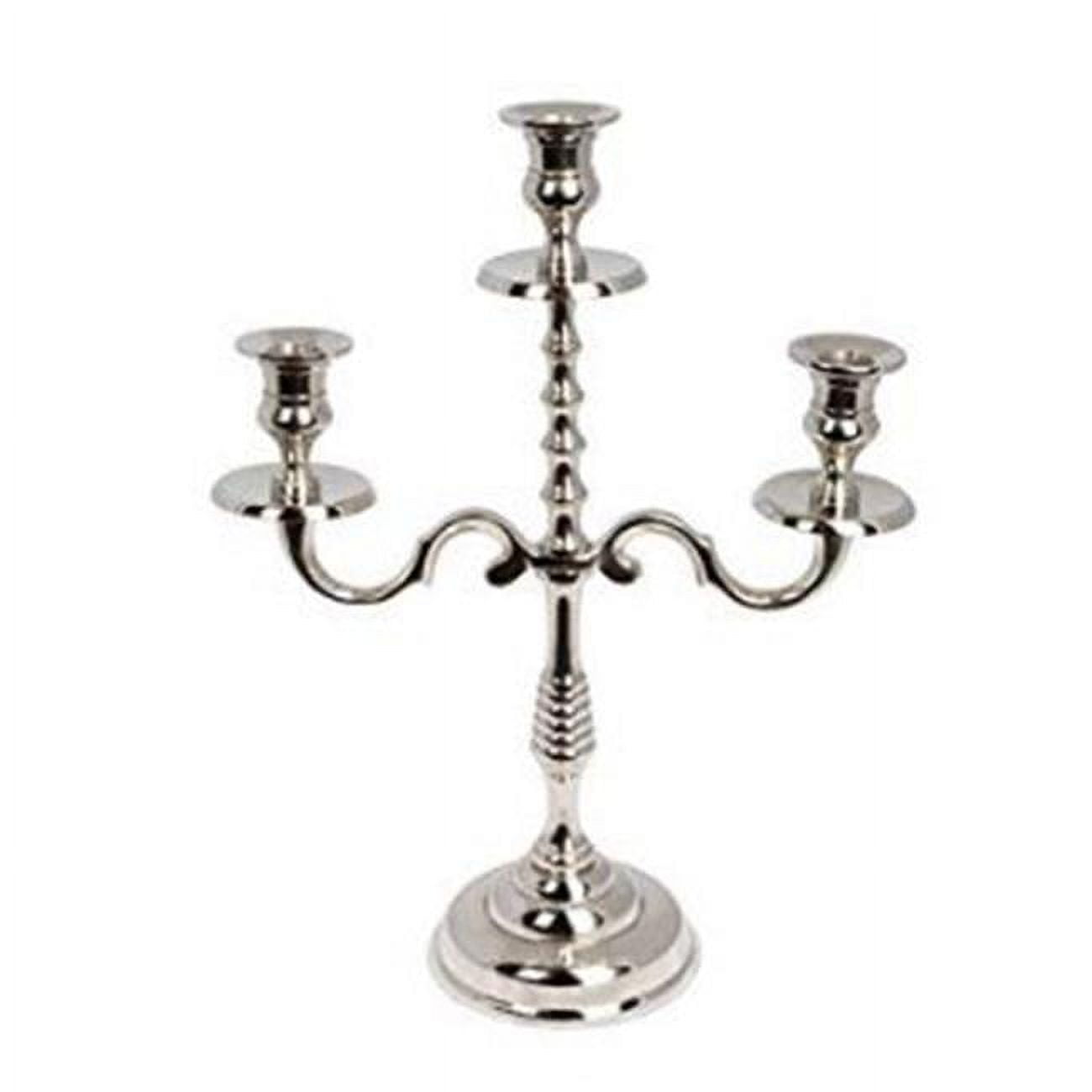 Godinger 3 Lights Ribbed Candelabra - Walmart.com