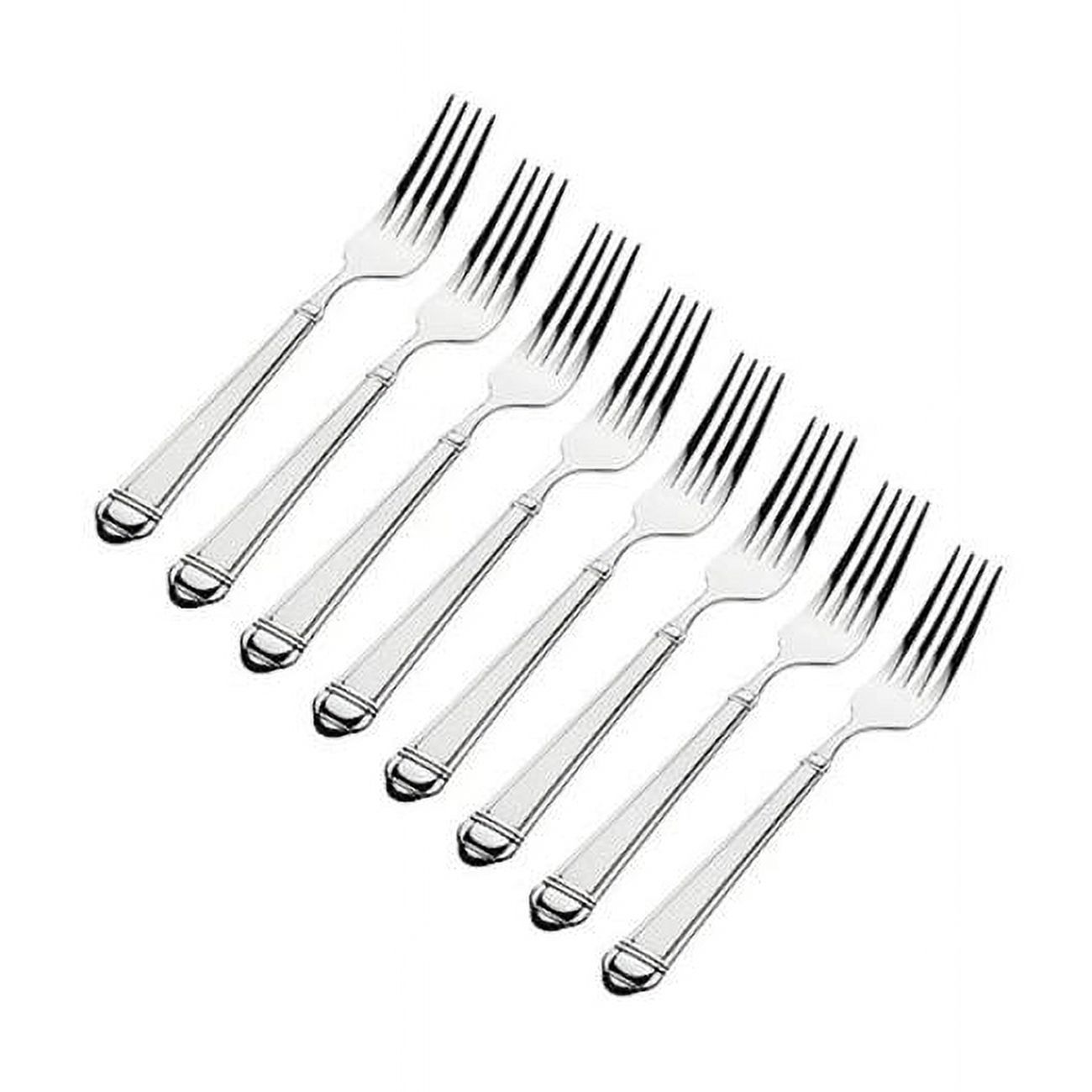 Godinger 45010 18-0 Stainless Steel Card Crete Dinner Forks - Walmart.com