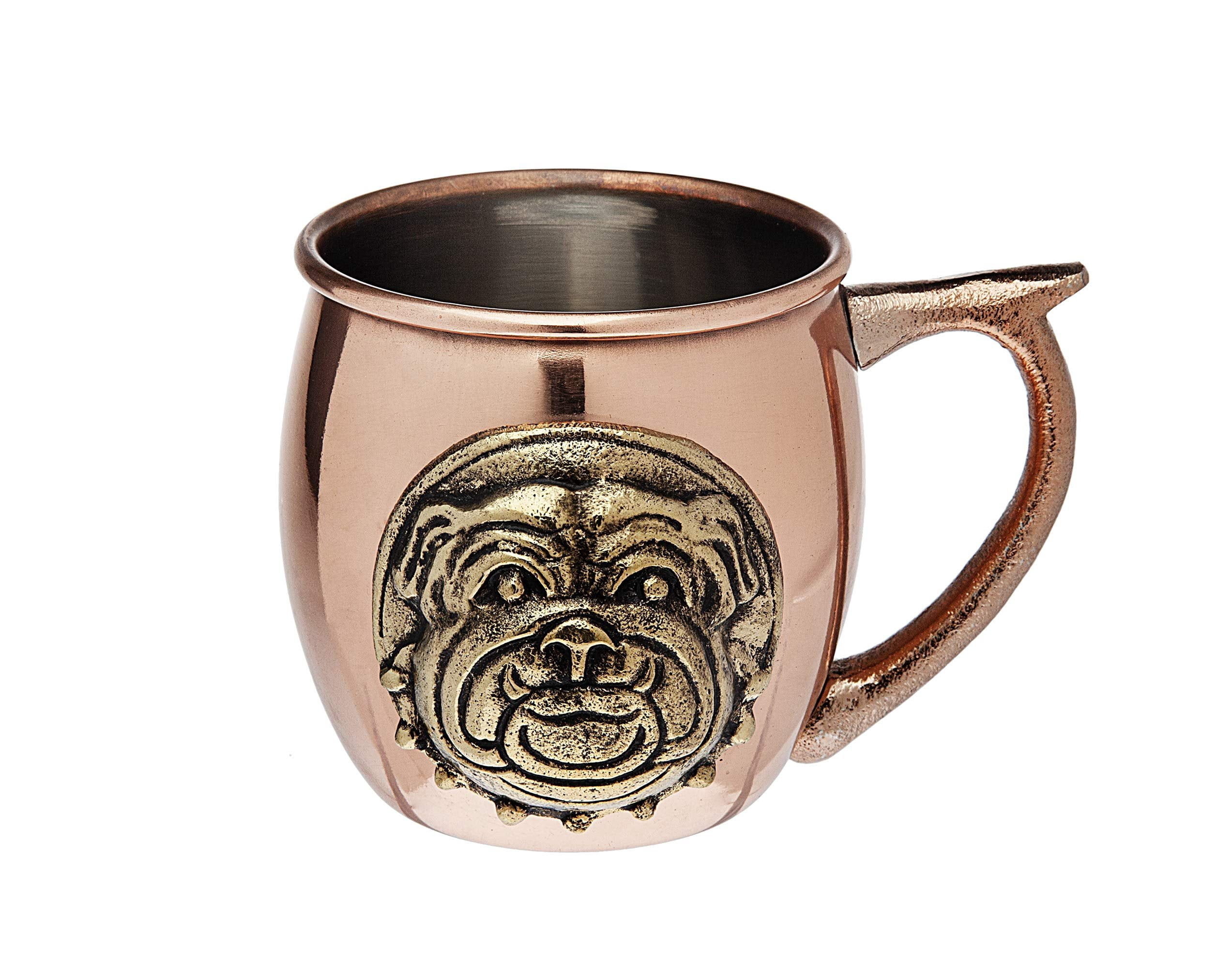 Godinger Moscow Mule Copper Mugs for Cocktails and Ice Cold Beverages ...