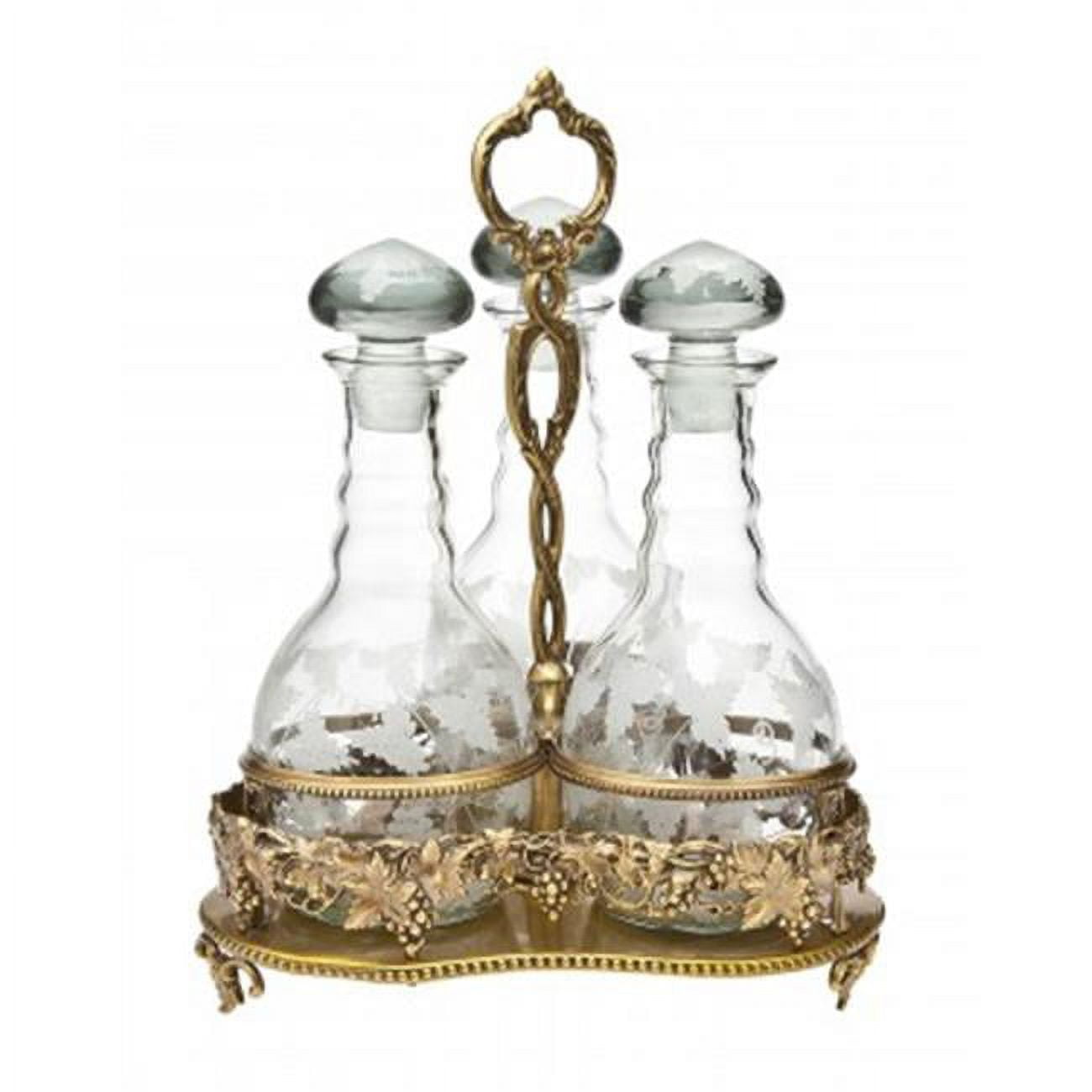 Godinger 73240 Recollection 3 Decant Set- Bronze - Walmart.com
