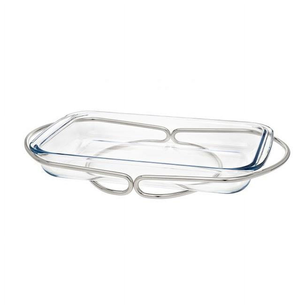 Godinger 84353 1 x 1 x 1 in. 3 qt. Infinity Oven to Table Glass ...