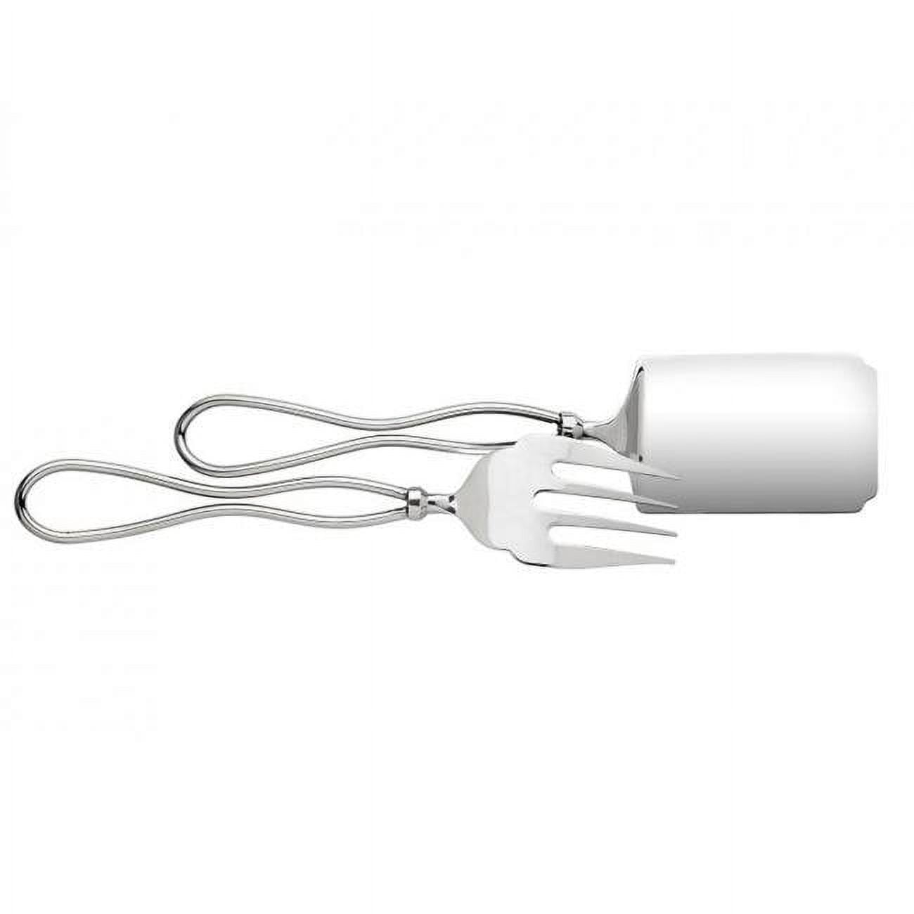 Godinger 84377 11.25 x 2.50 x .75 in. Infinity Salad Fork Spatula ...